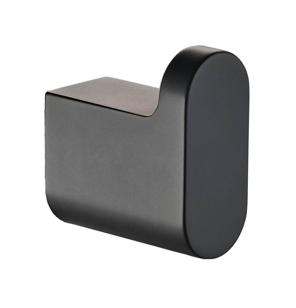Flores Robe Hook - Matte Black – BCP Interiors