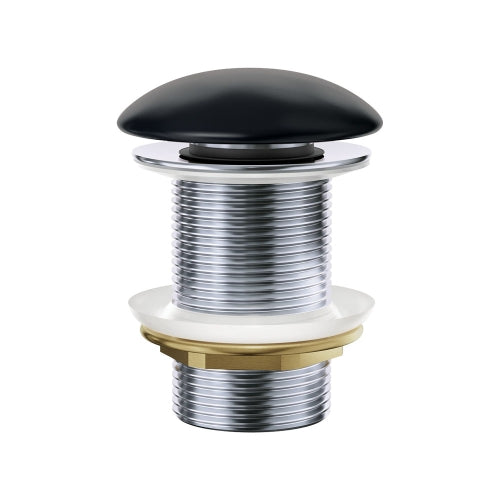 Ceramic Cap Pop-Up Waste 32/40mm NO Overflow - Matte Black – BCP Interiors
