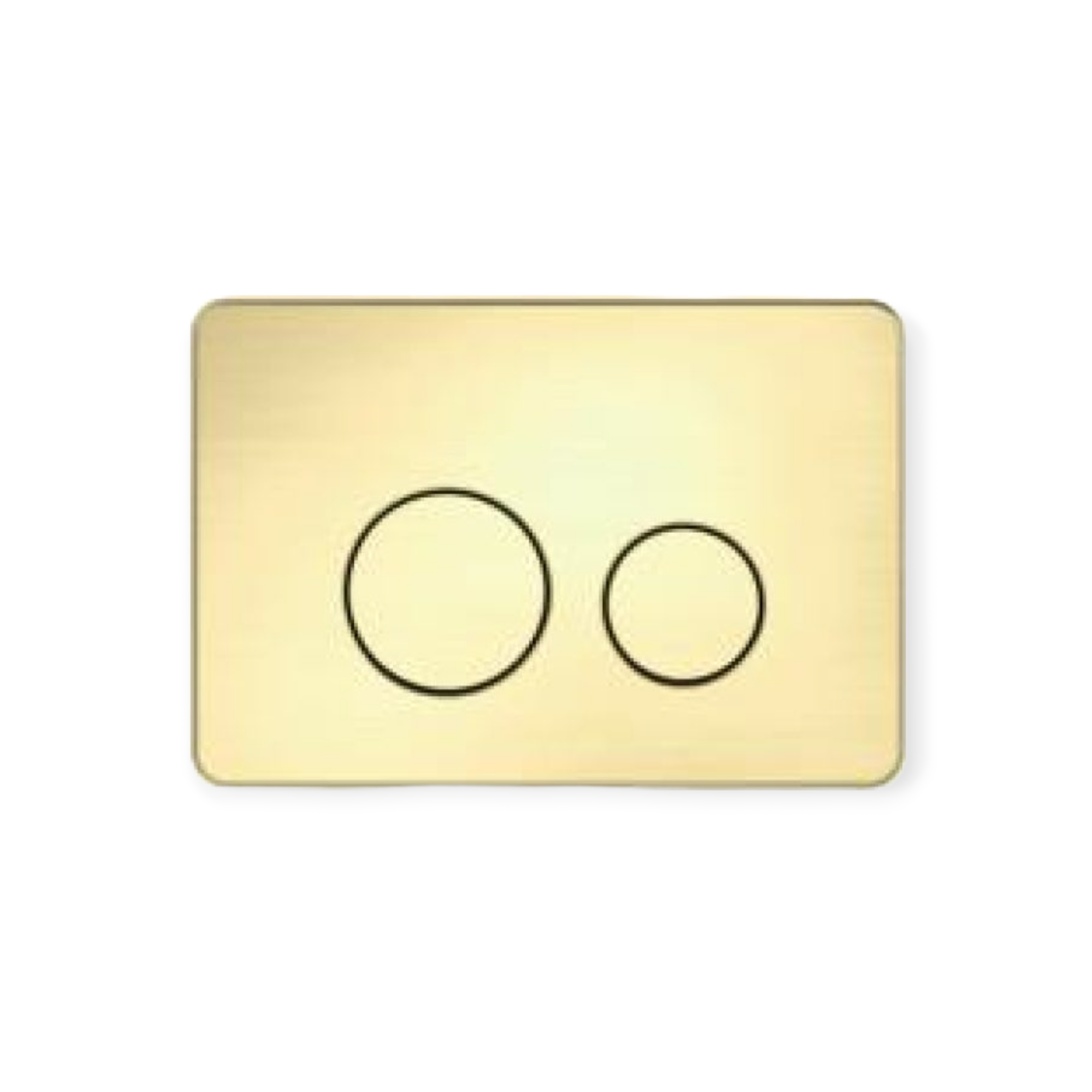 Access Round Button Plate - Brushed Gold – BCP Interiors