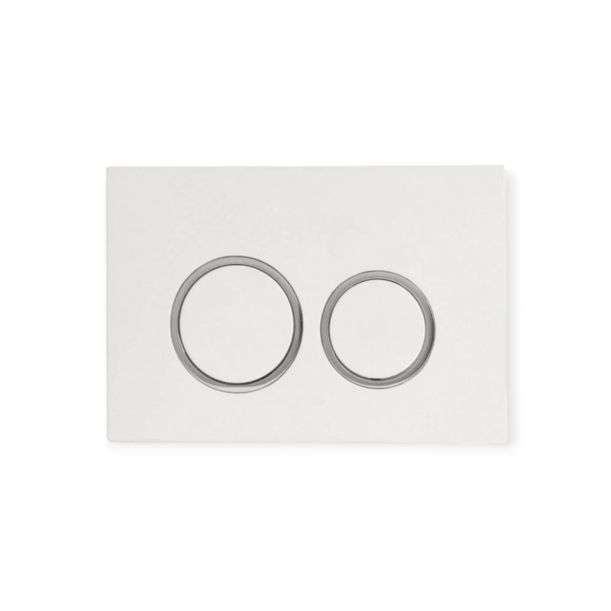 Access Round Button Plate - White – BCP Interiors