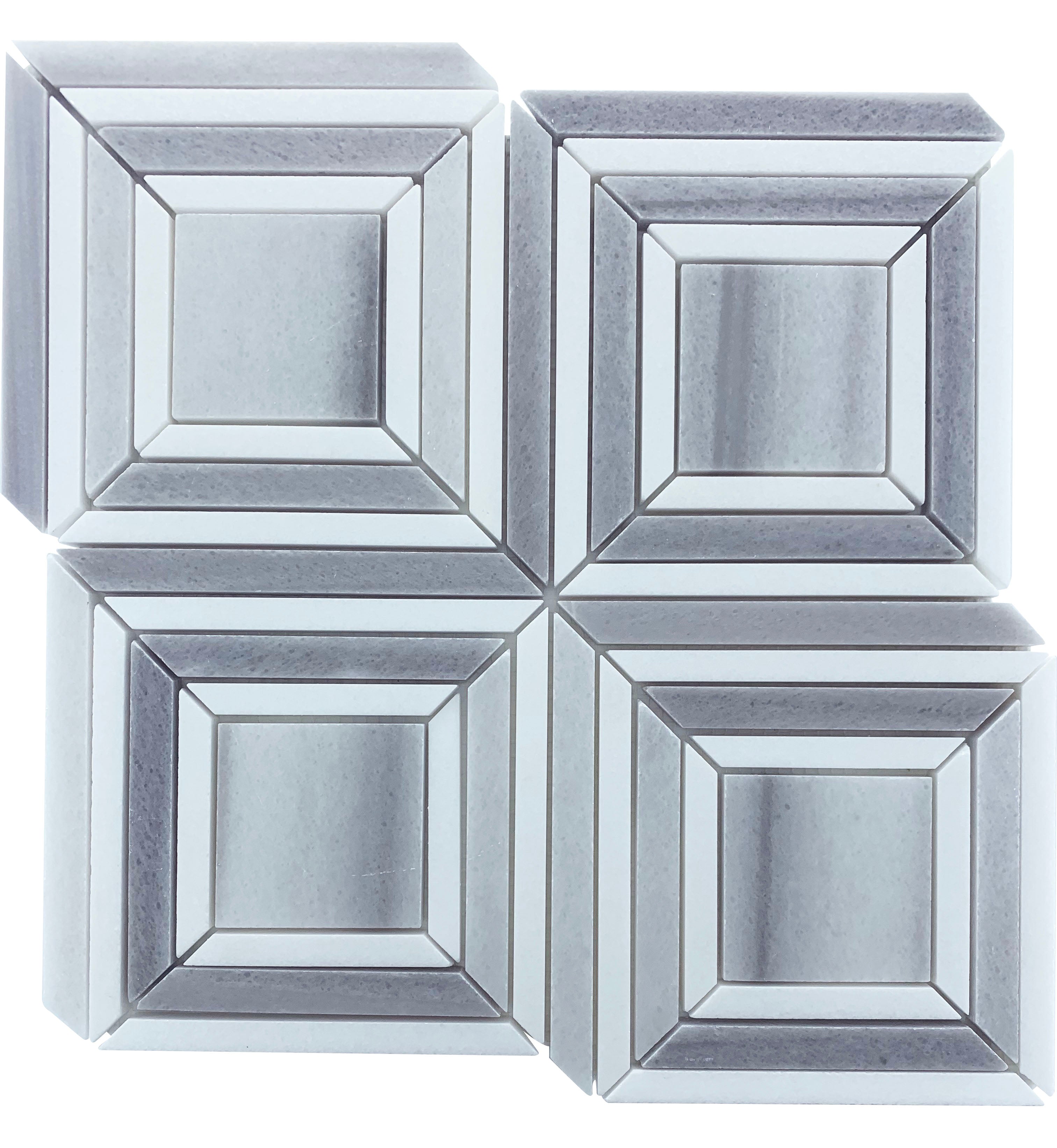 3D Honed- Mamarra and Thassos – BCP Interiors