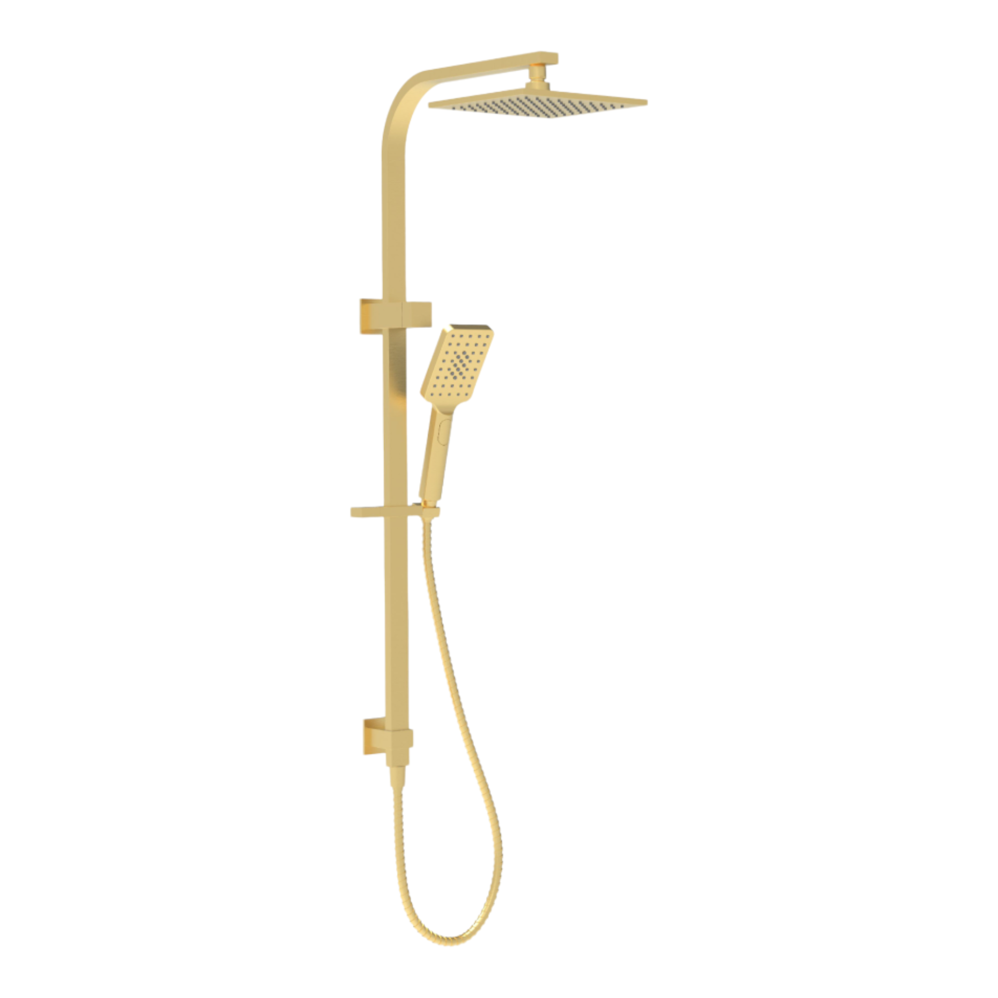 Eden Square Multi-function Shower Set - Brushed Gold – BCP Interiors