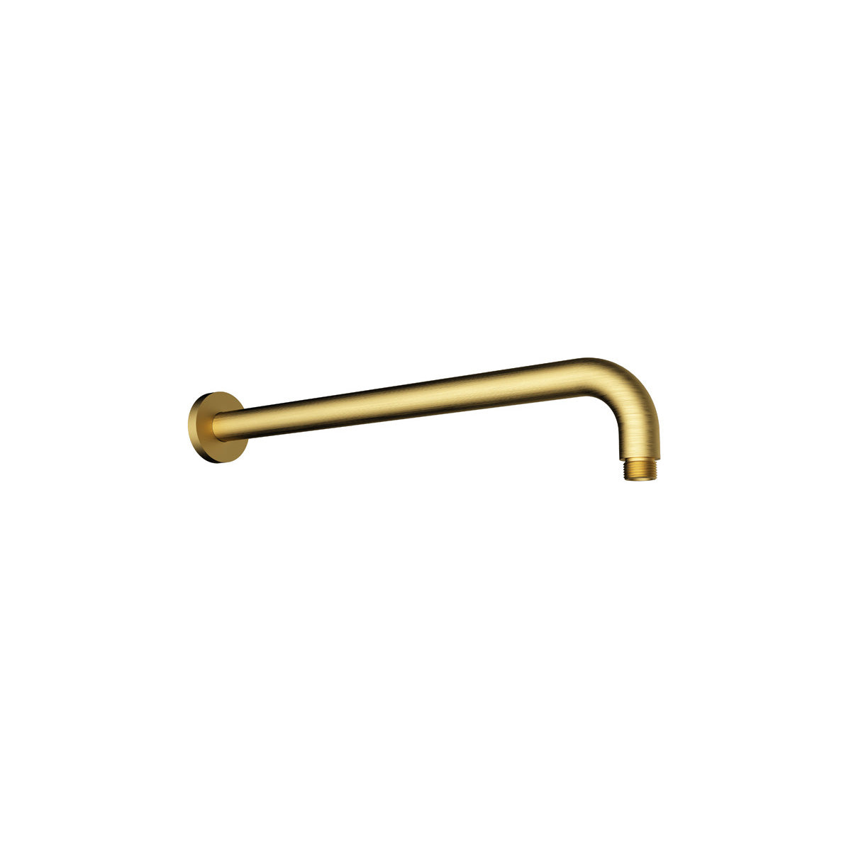 Round Horizontal Shower Arm - Brushed Gold – BCP Interiors