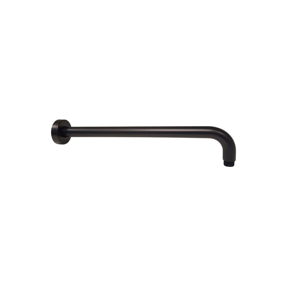 Round Horizontal Shower Arm - Matte Black – BCP Interiors