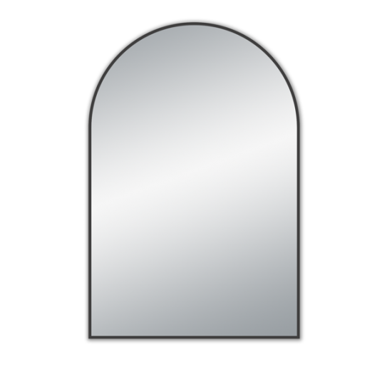 Uni-Arch Framed Mirror - Gunmetal – BCP Interiors
