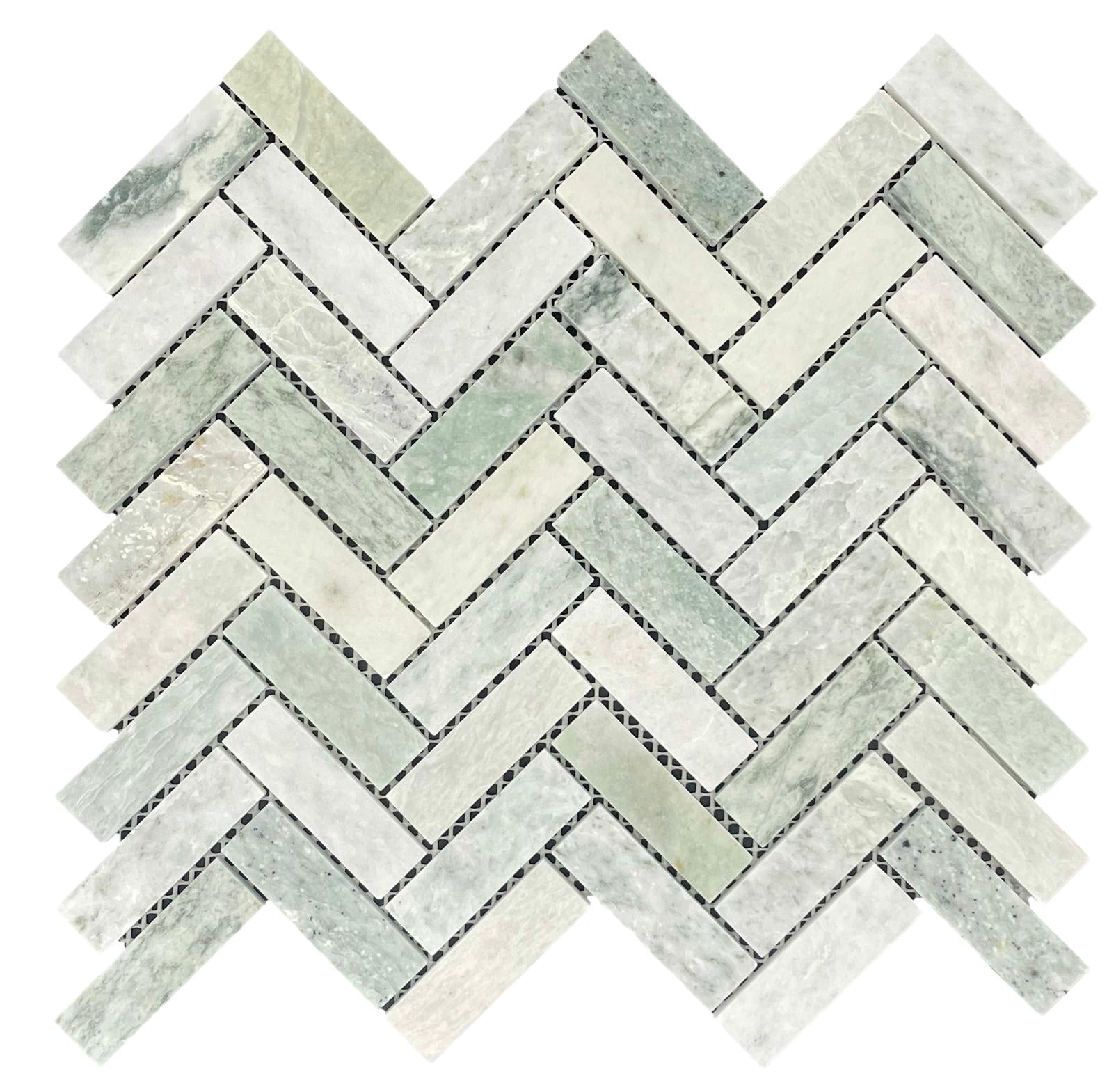 Herringbone Honed 62mm - Mint – BCP Interiors
